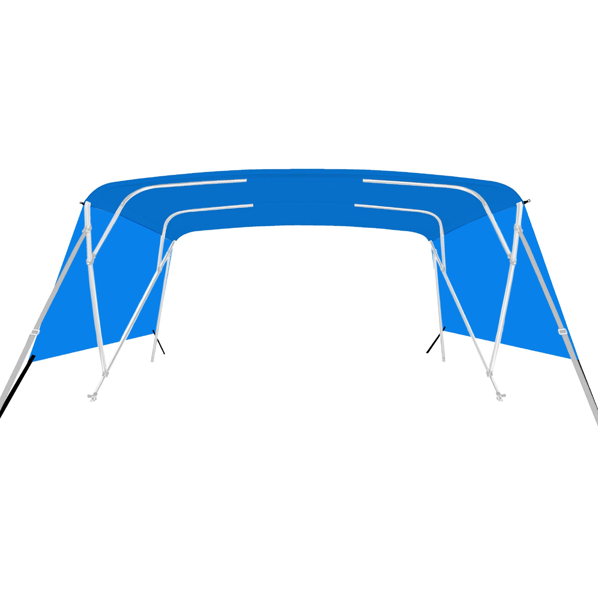 KNOX Pro Series Canvas With Sidewalls for 3 Bow Bimini Top, Solid